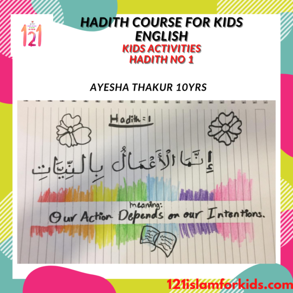 Hadith On Intentions(Niyat) English Urdu Stories