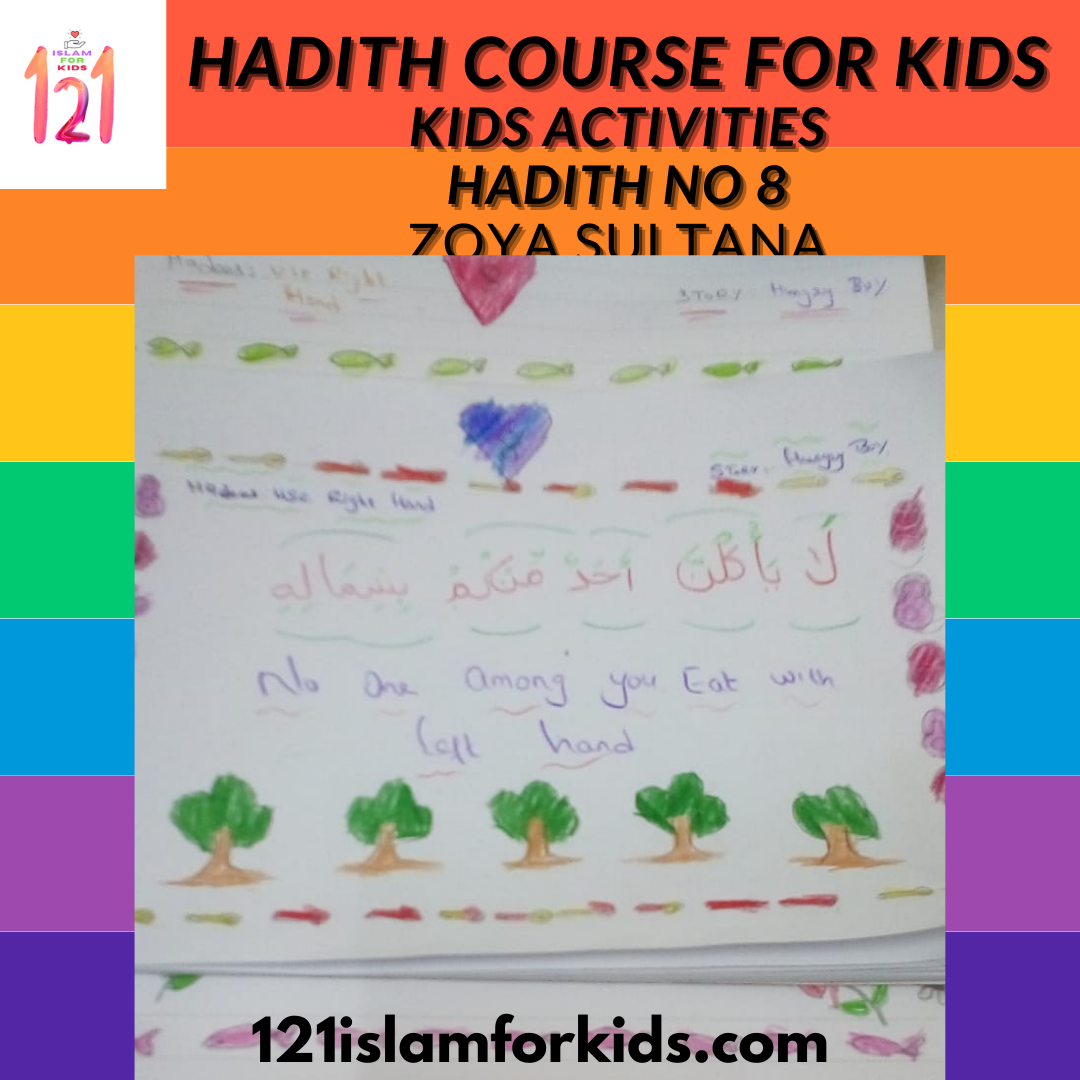 Free Hadith Story And Worksheet On Eating Manners In Islam