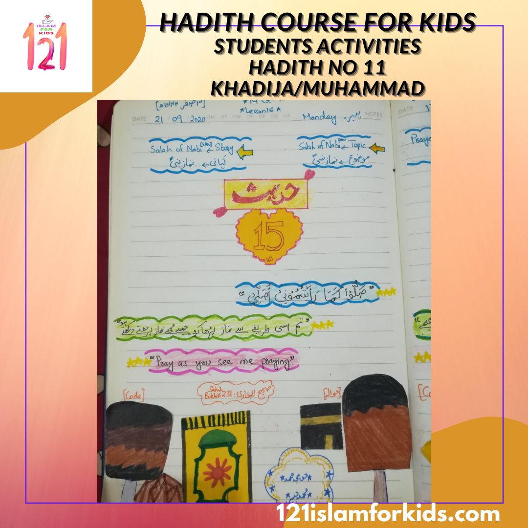 Hadith No 15| Topic Of Hadith-Prayer Of Nabi| » 121 Islam For Kids