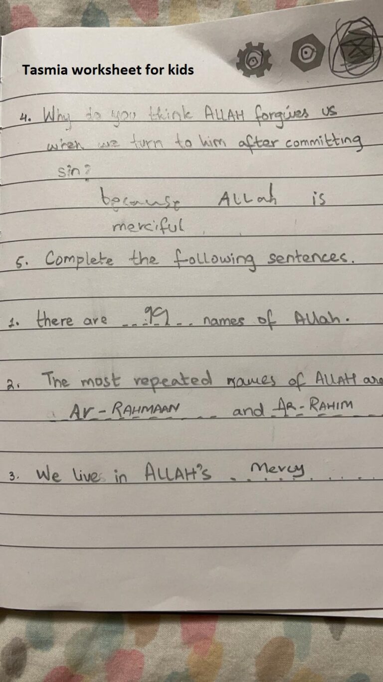 How To Teach Five Prayers In A Day? Salat Muslim Children