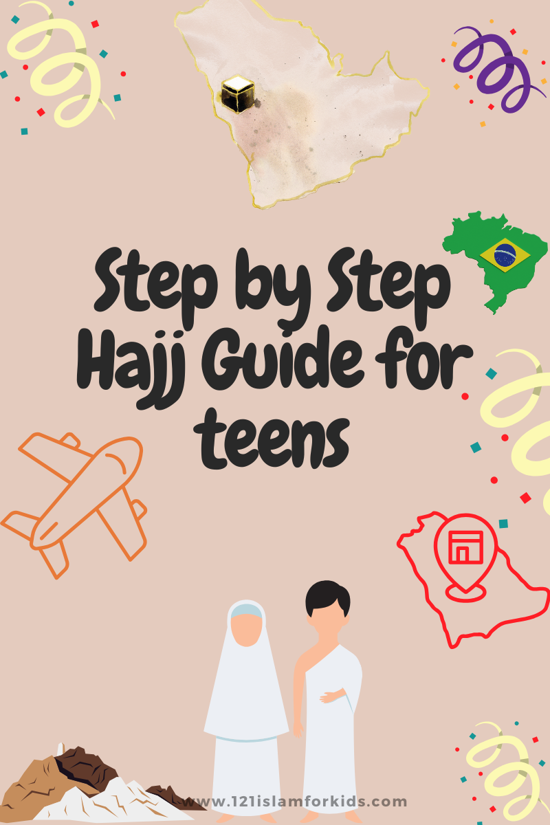 Hajj Guide For Children And Teens| Step By Step Ritulas