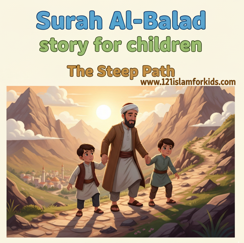 Free Islamic Story For Children| Story Of Surah Al-Balad